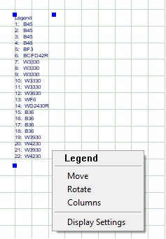 Editing the legend – Design