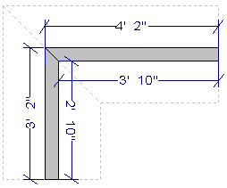 Center point wall justification – Design
