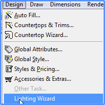 Download a Catalog and launch the lighting wizard – Design