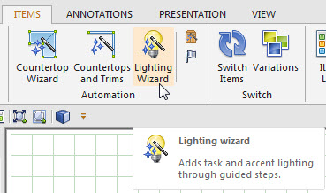 Download a Catalog and launch the lighting wizard – Design