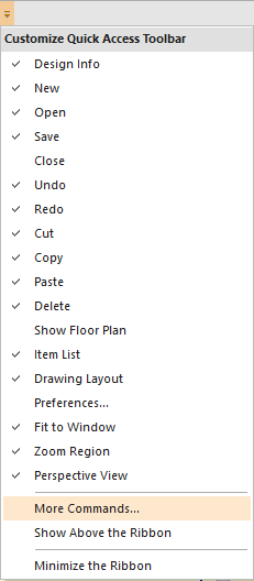 Customizing The Quick Access Toolbar Design