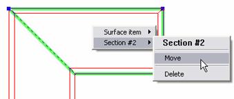 Working with sections of a countertop – Design