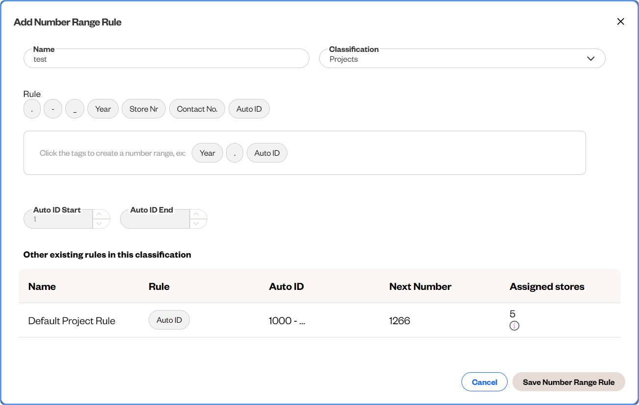 Flex: Number range rules – Design